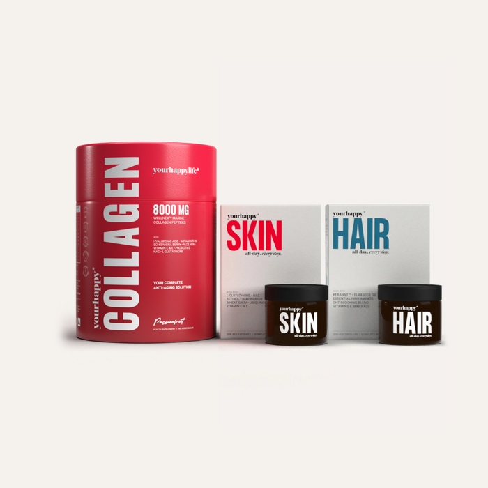 Best Collagen & Hair growth Supplement in India - YourHappyLife