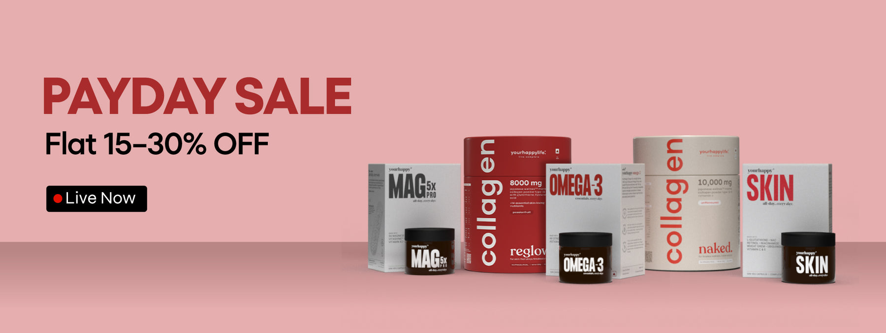 Best Collagen & Hair growth Supplement in India - YourHappyLife